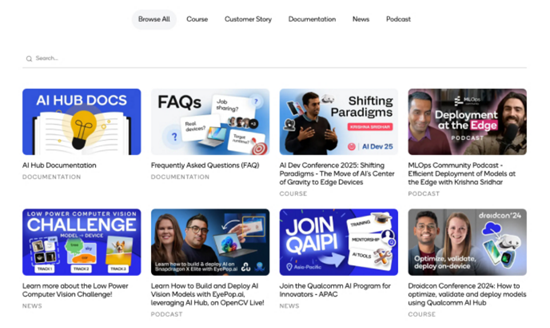 Journey inside the Qualcomm AI Hub: Empowering Developers for Snapdragon On-Device AI
